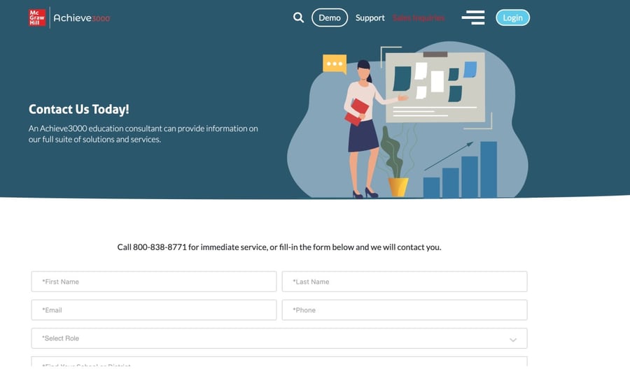 Blog | The 20 Best Contact Us Pages That Convert (+ Best Practices)