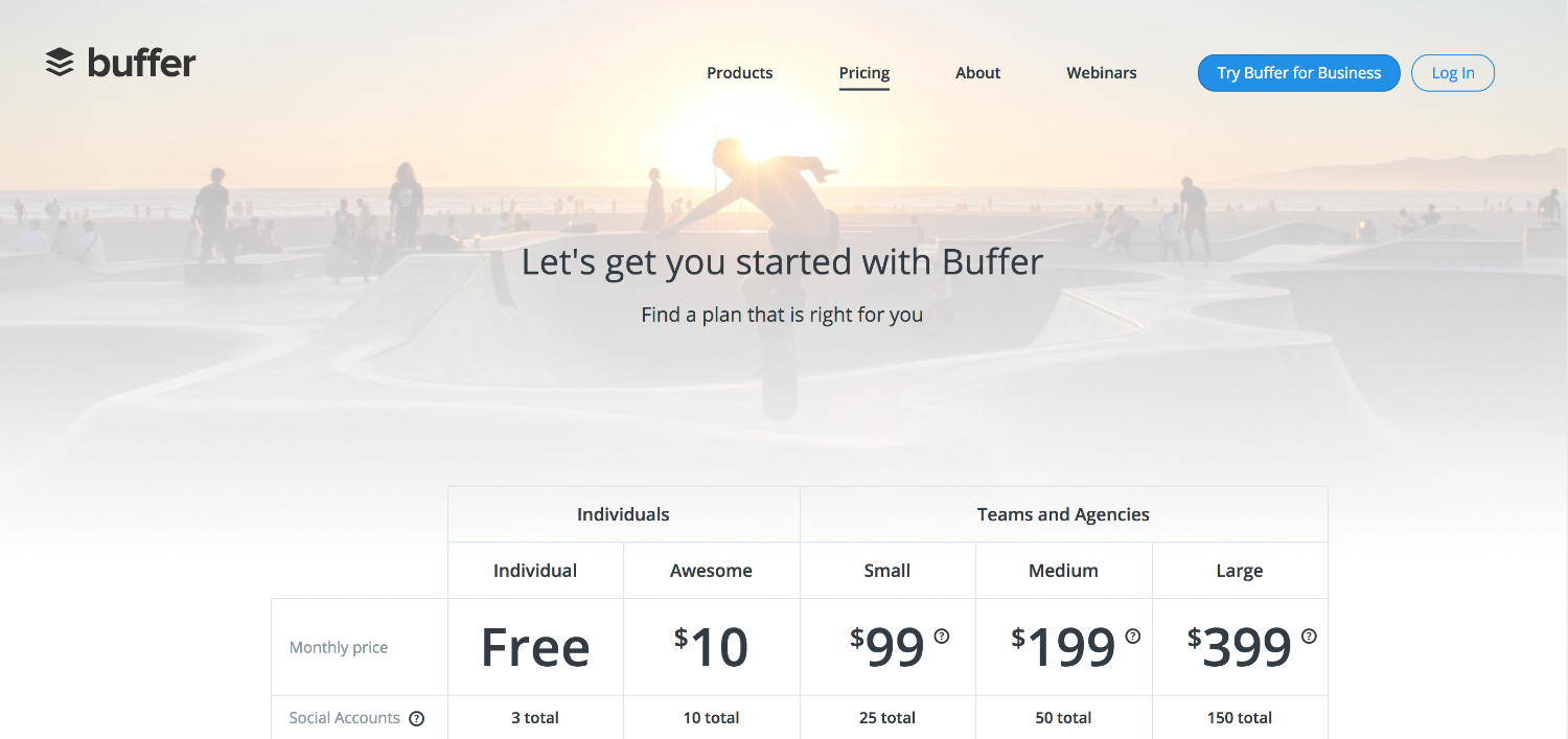12 Outstanding Pricing Page Examples