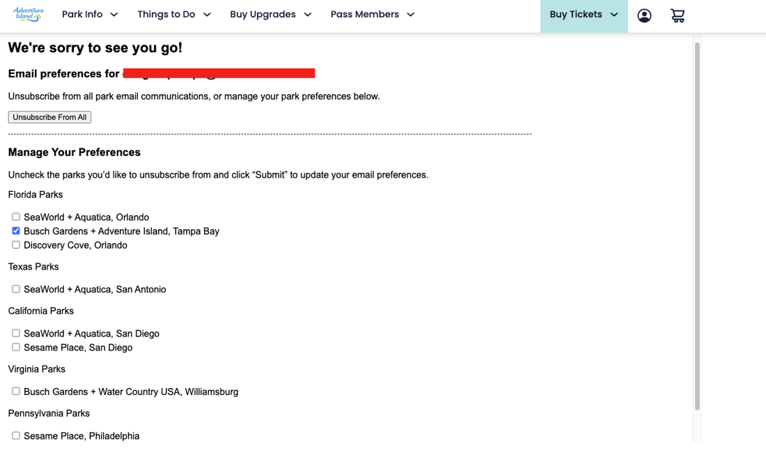 12 Great Unsubscribe Page Examples