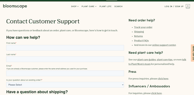 Blog | The 20 Best Contact Us Pages That Convert (+ Best Practices)