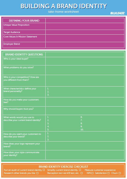 Brand Identity: The Best Exercises for Defining It (+Template)