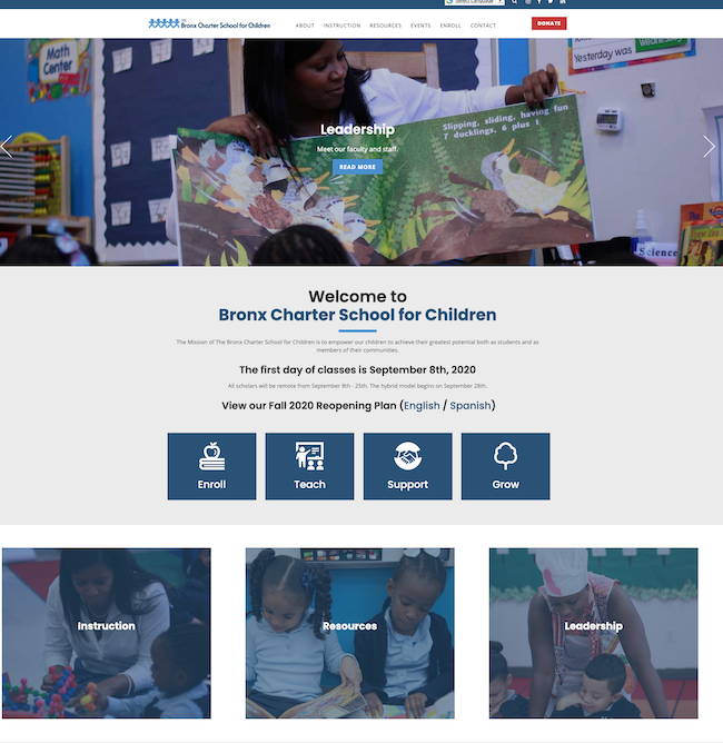 Blog | The 10 Best Website Design Examples in Education (+ Tips)