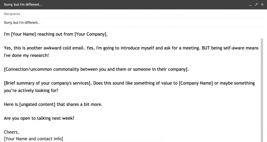 15 of the Best Cold Email Templates to Get Warm Leads