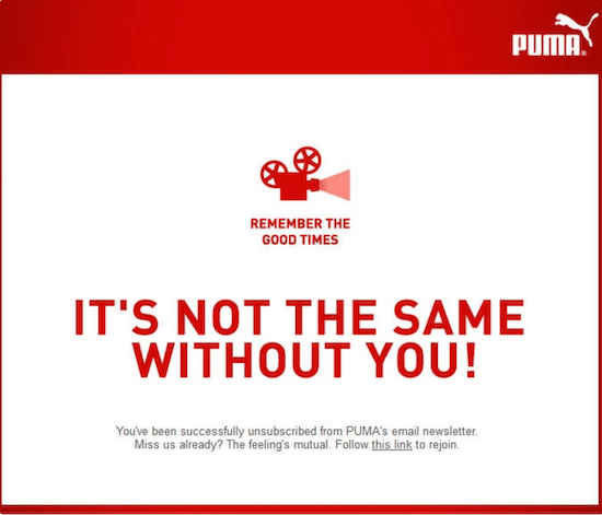 12 Great Unsubscribe Page Examples