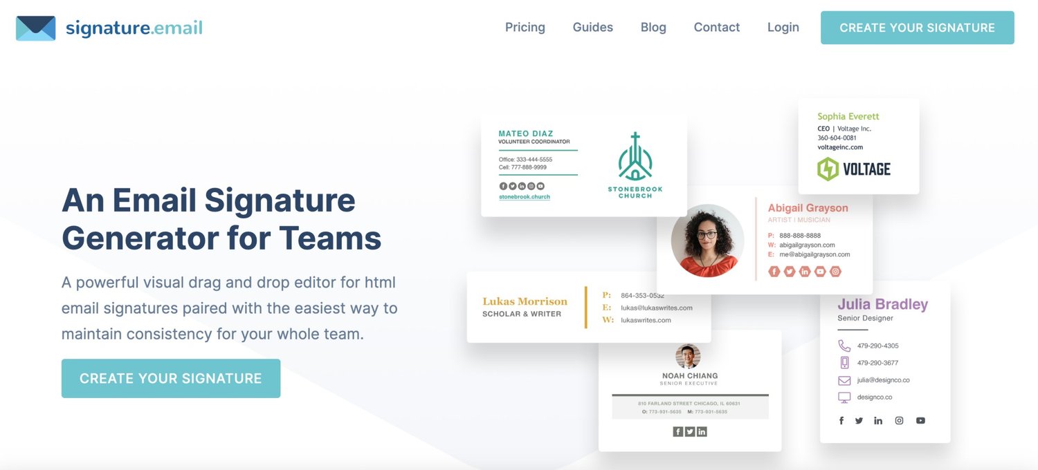 Top 14 Free Email Signature Generators of 2023 (+ Tips)