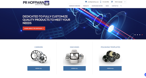 Blog | Top 10 Manufacturing Website Designs (+ Best Practices)